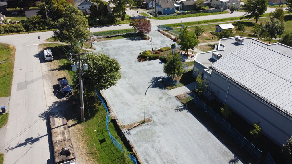 Bridgeview Community Centre Parking Lot - GPM Civil Contracting