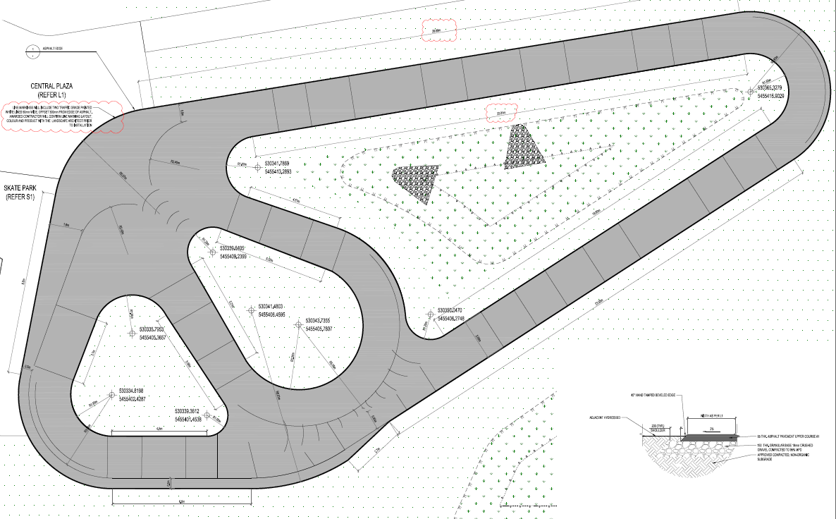 The Landing Beginner Pump Track - GPM Civil Contracting