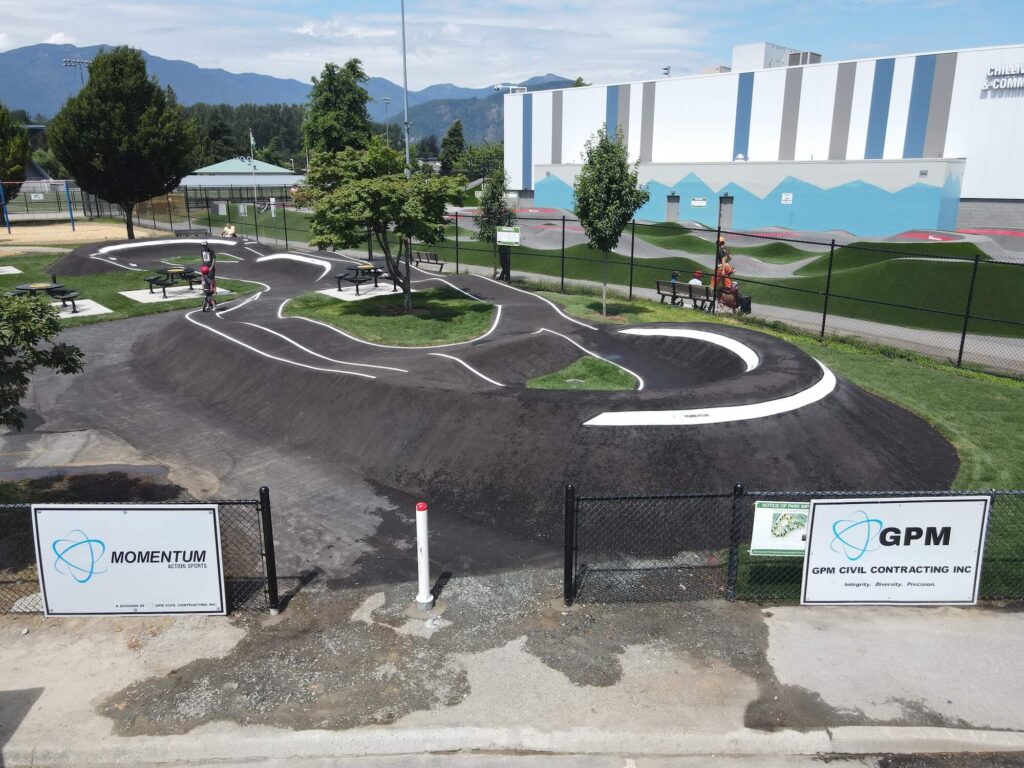 The Landing Beginner Pump Track - GPM Civil Contracting